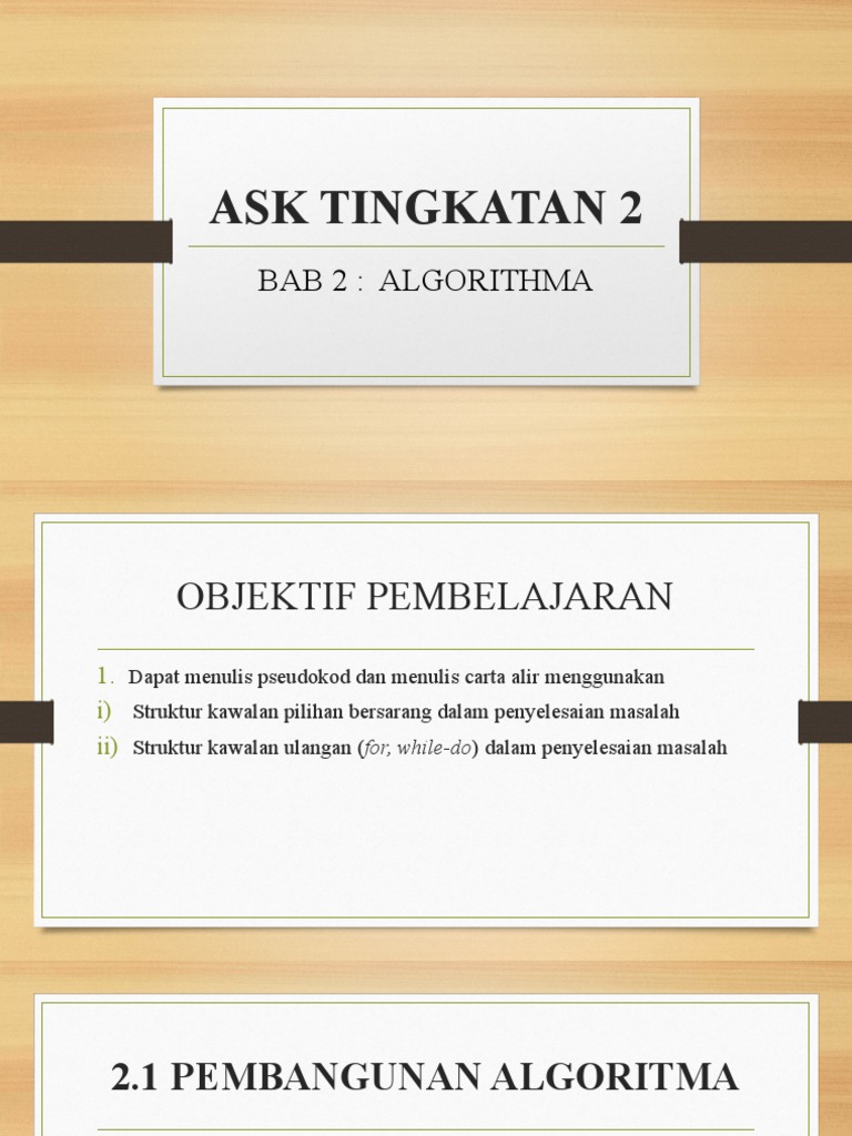 Bab 2 Ask Tingkatan 2 | PDF