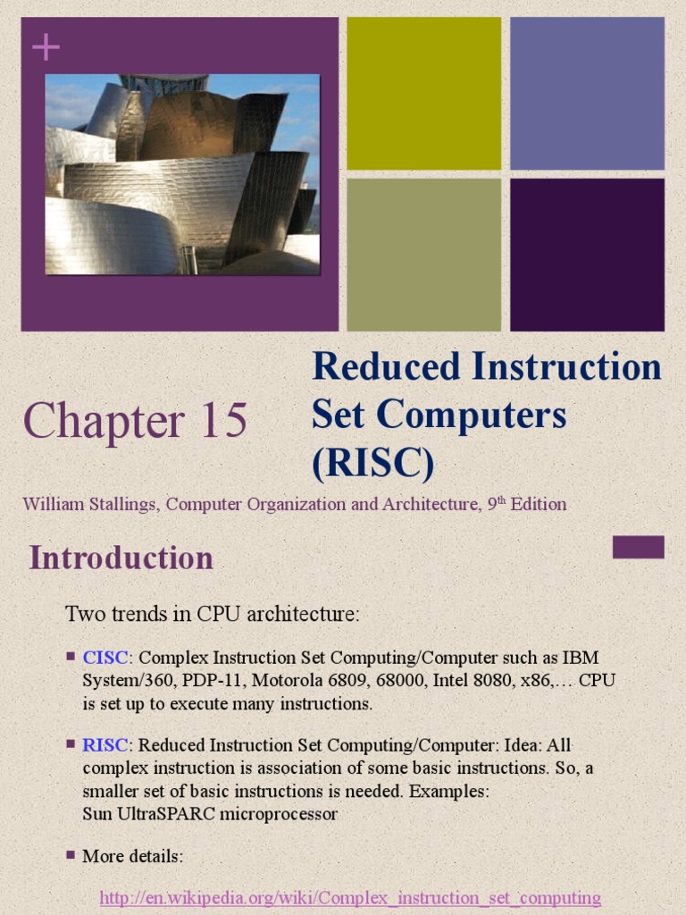Reduced Instruction Set Computers (RISC) : William Stallings, Computer ...