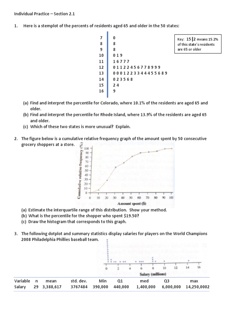 Brad Lidge's Salary Analysis | PDF | Statistical Analysis | Teaching ...
