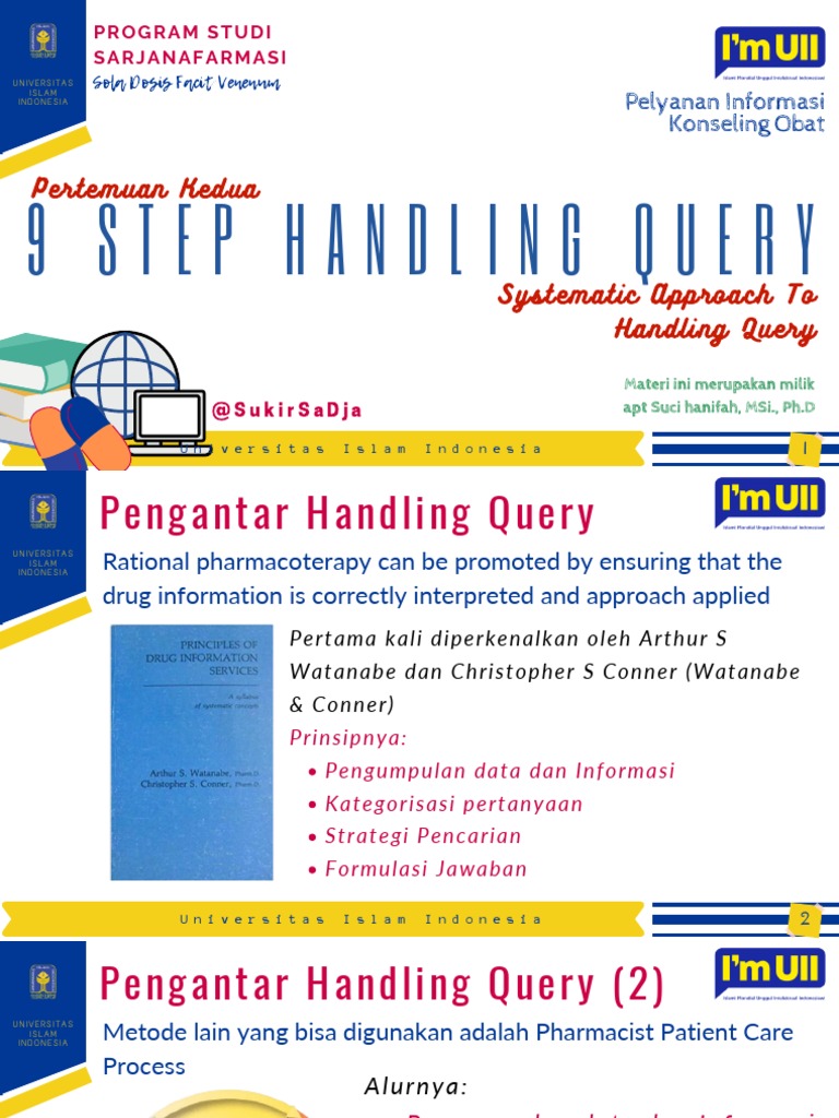 9 Step Handling Query | PDF 9 Step Handling Query | PDF