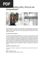Cálculo de FLA y RLA desde LRA | PDF | Motores