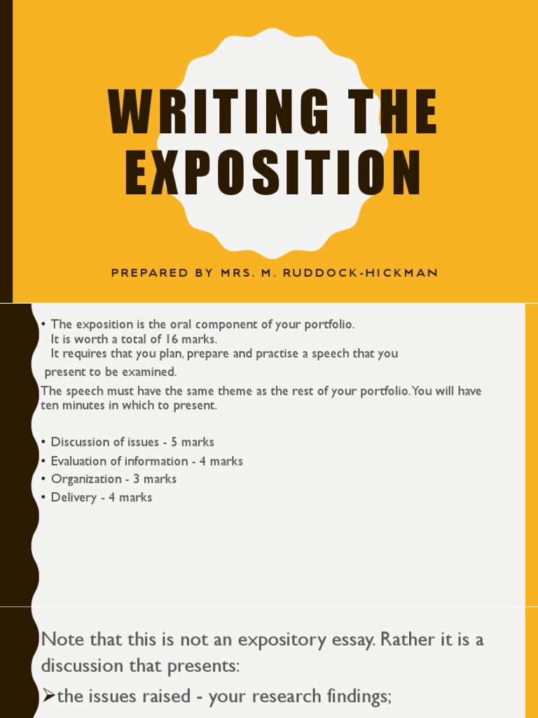 CAPE Communication Studies Exposition Sample | PDF | Information ...