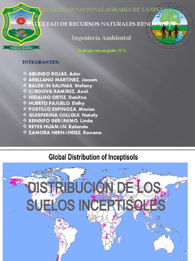 Inceptisoles y Oxisoles | PDF | Suelo | Minerales