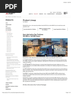 PowerFactor GE TM2500 Specifications | PDF | Power Station | Gas Turbine