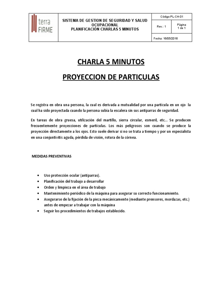 Proyeccion de Particulas | PDF