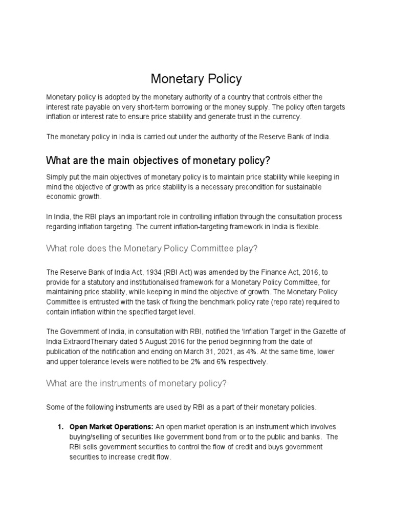 Maintaining Price Stability Through Flexible Inflation Targeting: The ...