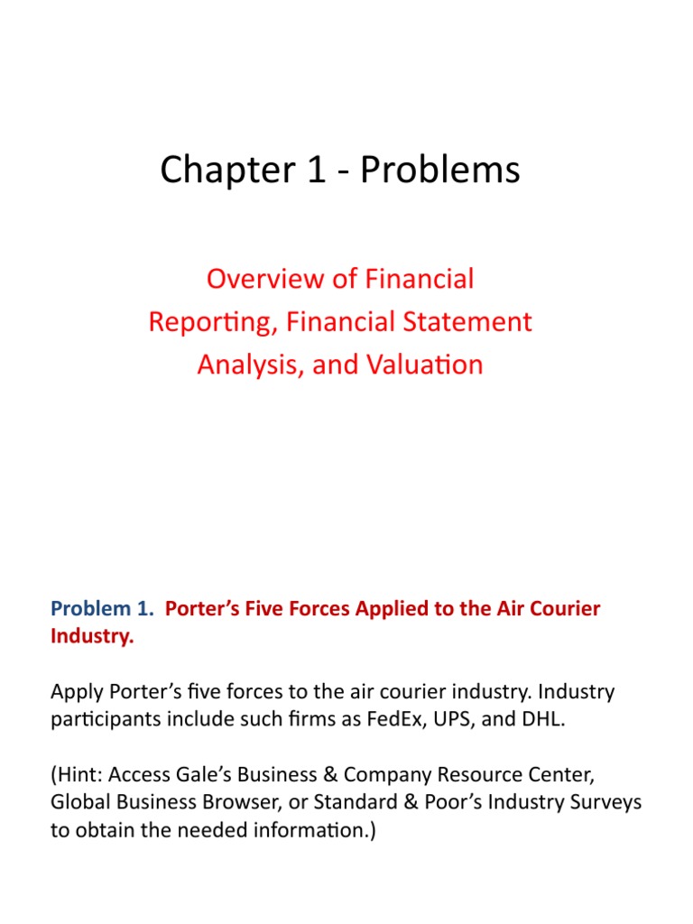 Chapter 1 - Problems | PDF | Courier | United Parcel Service