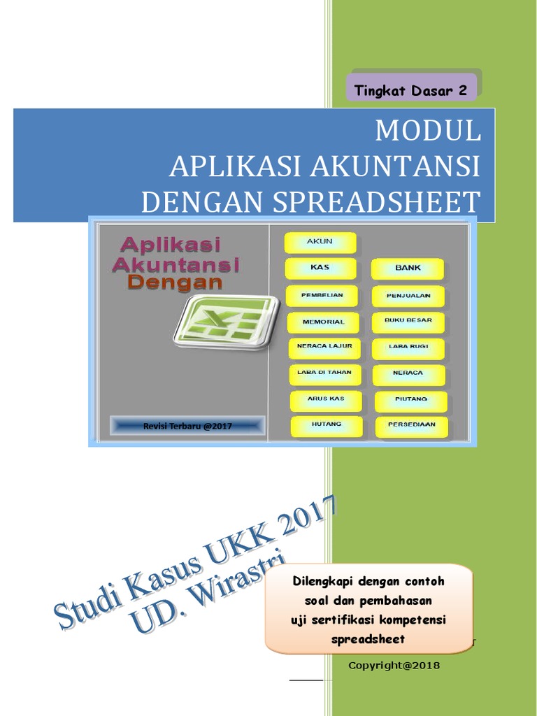 Modul Akuntansi Excel 1 2017 | PDF | Bisnis | Pengelolaan Keuangan & Uang