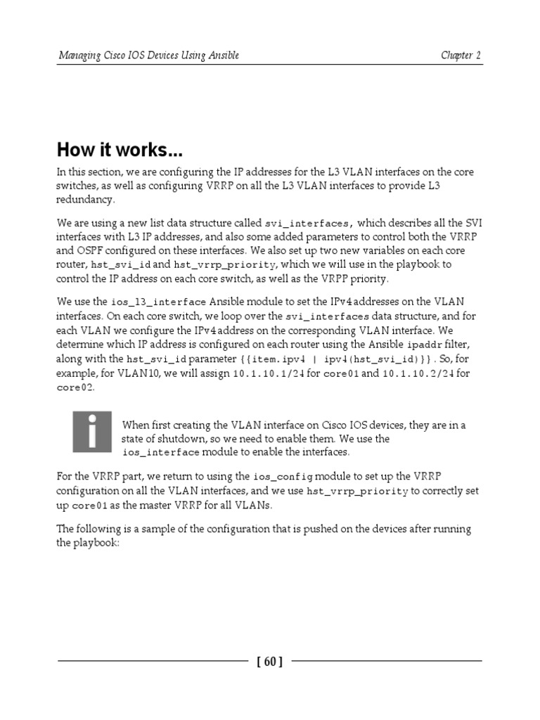 Network Automation Cookbook Pdf00017 | PDF | Ip Address | Router (Computing)