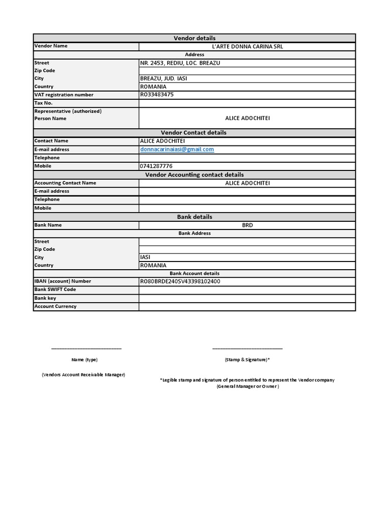 Formular Restituire Sume Necuvenite New Copie | PDF
