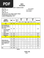 Bsp-Training Matrix | PDF