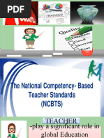 PPST Vs NCBTS | PDF | Teachers | Curriculum