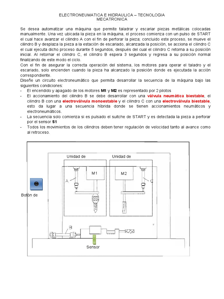 Final Electroneumatica | PDF