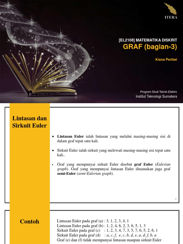Graf Euler dan Semi-Euler dalam Matematika | PDF