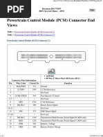 L5P ECM Connector Pinout | PDF | Throttle | Electrical Connector