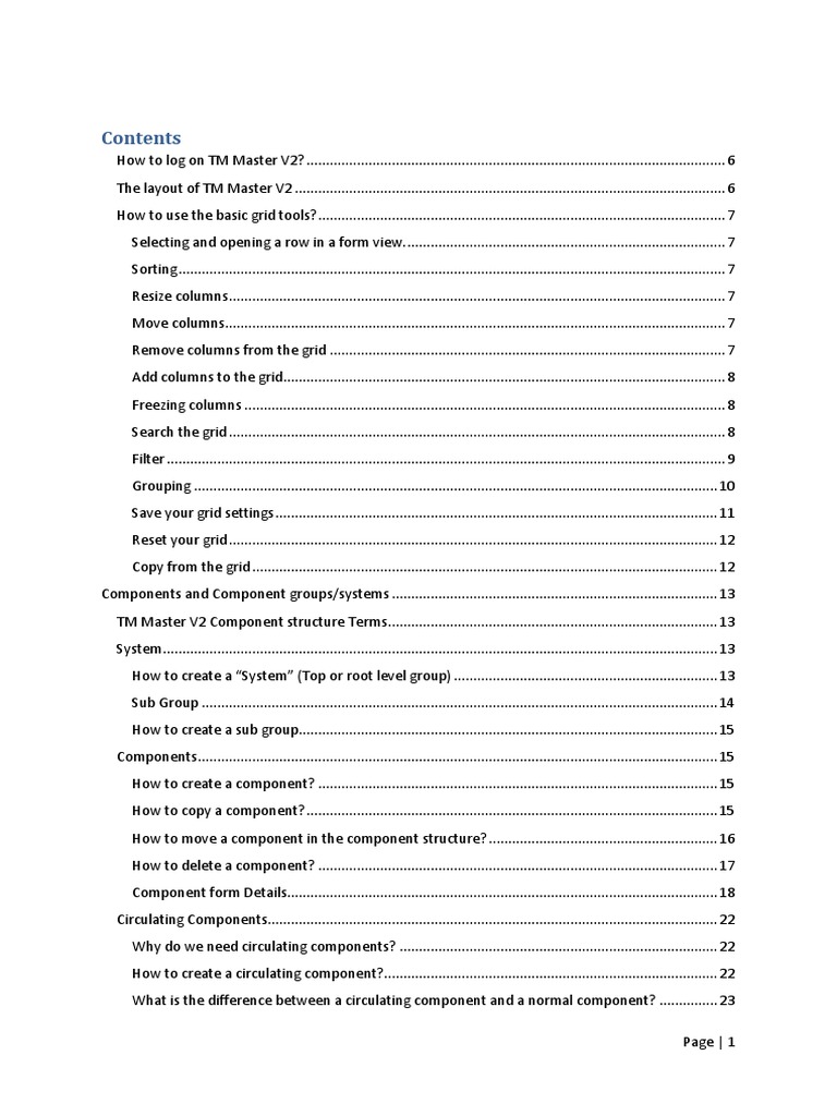 TM Master V2 - Usermanual | PDF | System Software | Computing