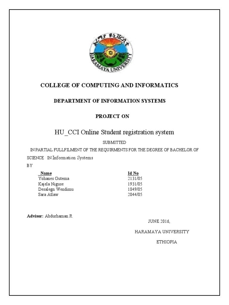Haramaya University | PDF