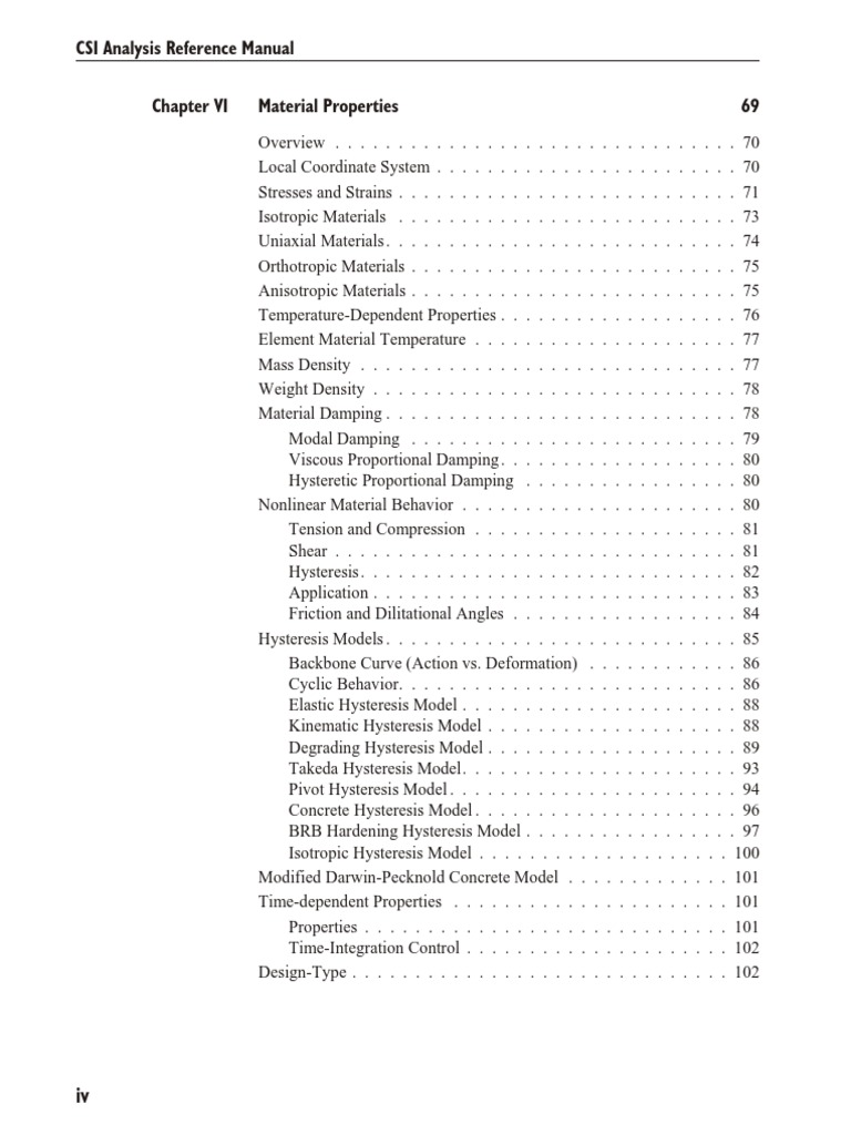 CSI Analysis Reference Manual | PDF | Building Engineering | Mechanical ...