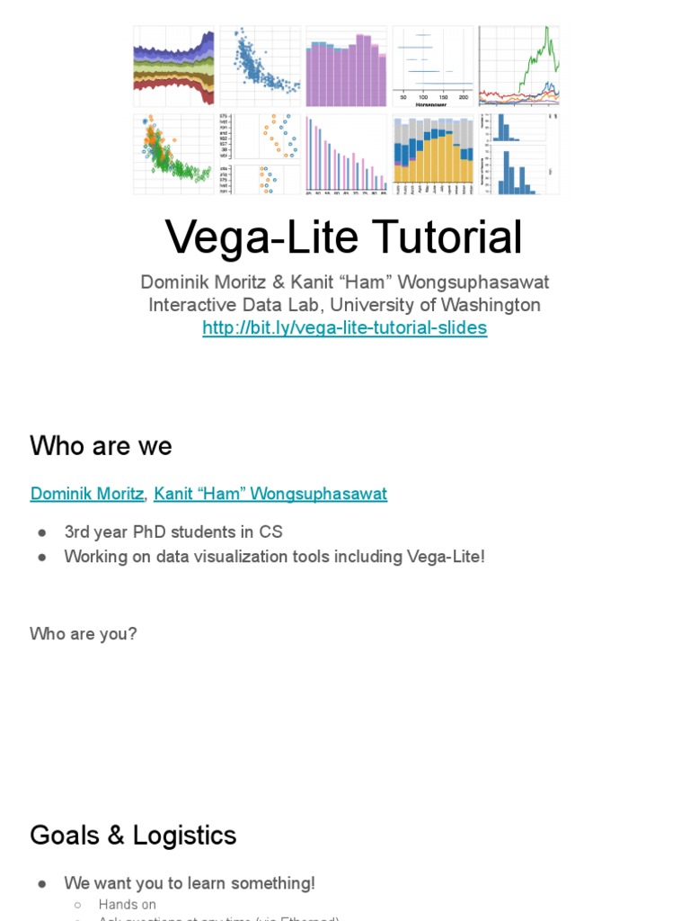 Vega-Lite for Data Visualization Enthusiasts | PDF | Json | Code