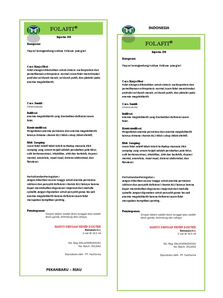 Brosur Vial | PDF