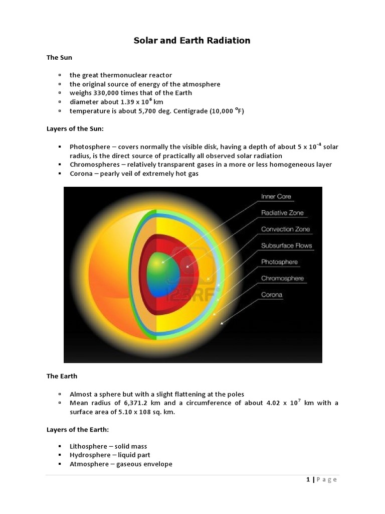2 - Solar and Earth Radiation | PDF | Earth | Apsis