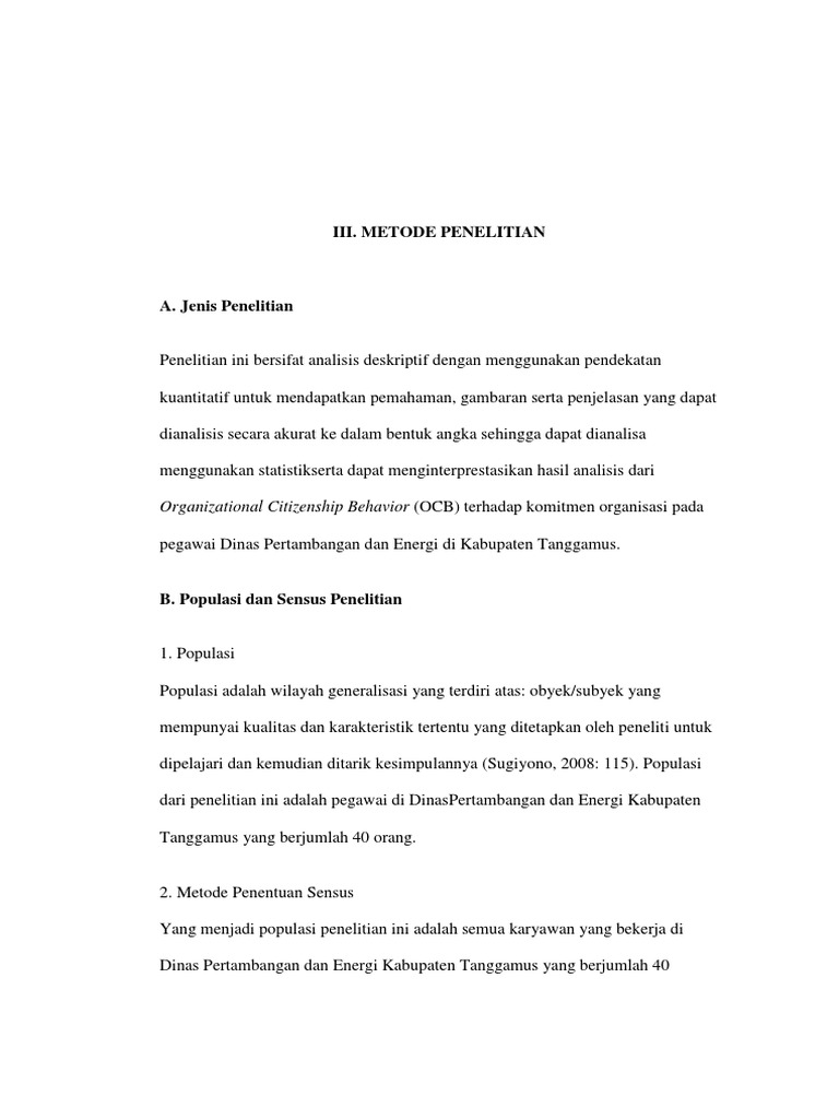 Validitas dan Reliabilitas OCB Azwar | PDF