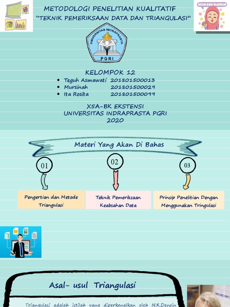 Teknik Pemeriksaan Keabsahan Data & Triangulasi | PDF