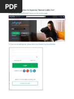 NFLAT Exam Online Instructions | PDF