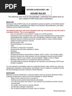 House Rules for Adults Living at Home | PDF | Roommate | Profanity