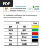 Colores Por Mes g050 | PDF