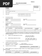 Lesp (Security) New Application Form 08-2016 | PDF | Security Guard ...