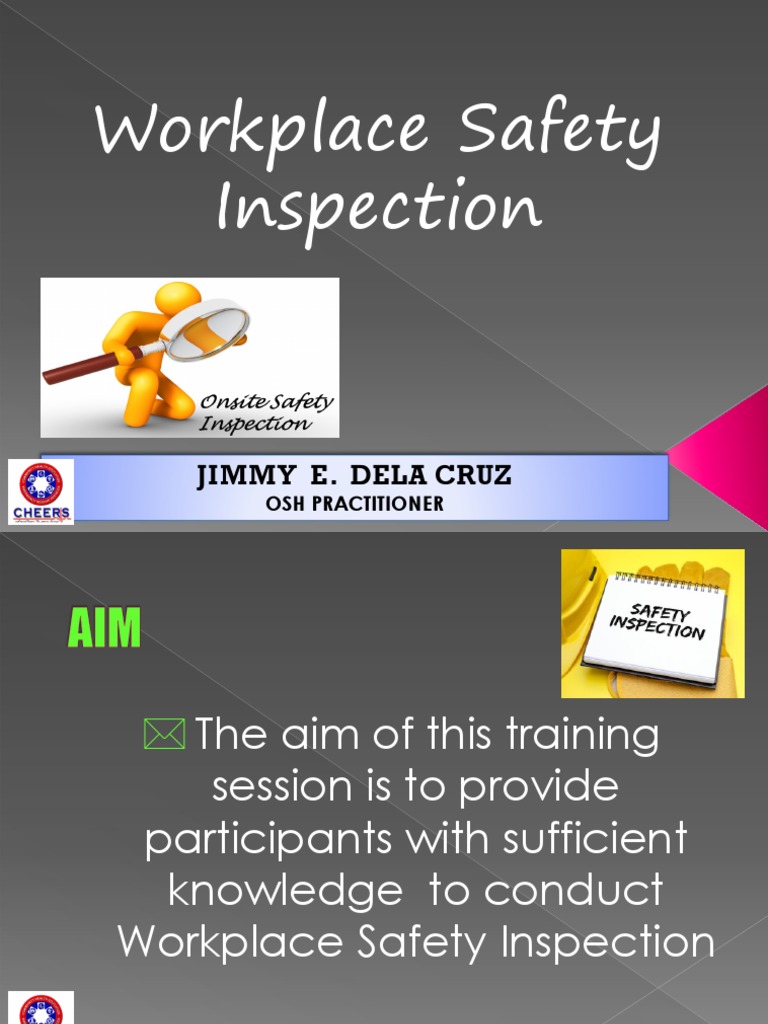 Workplace Safety Inspection | PDF | Occupational Safety And Health | Safety
