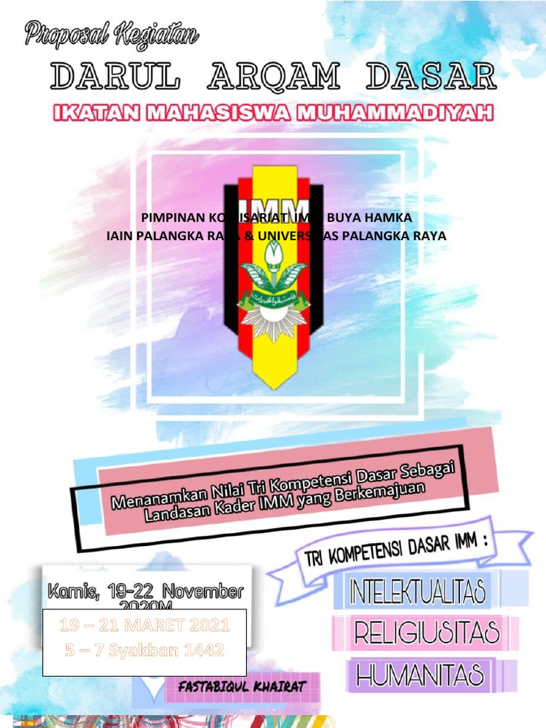 Proposal Dad 2020 PK Imm Buya Hamka | PDF