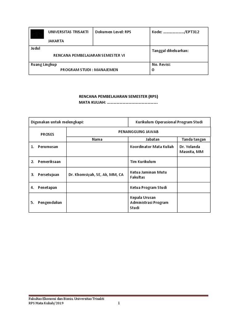 RPS OBE Metodologi Penelitian | PDF