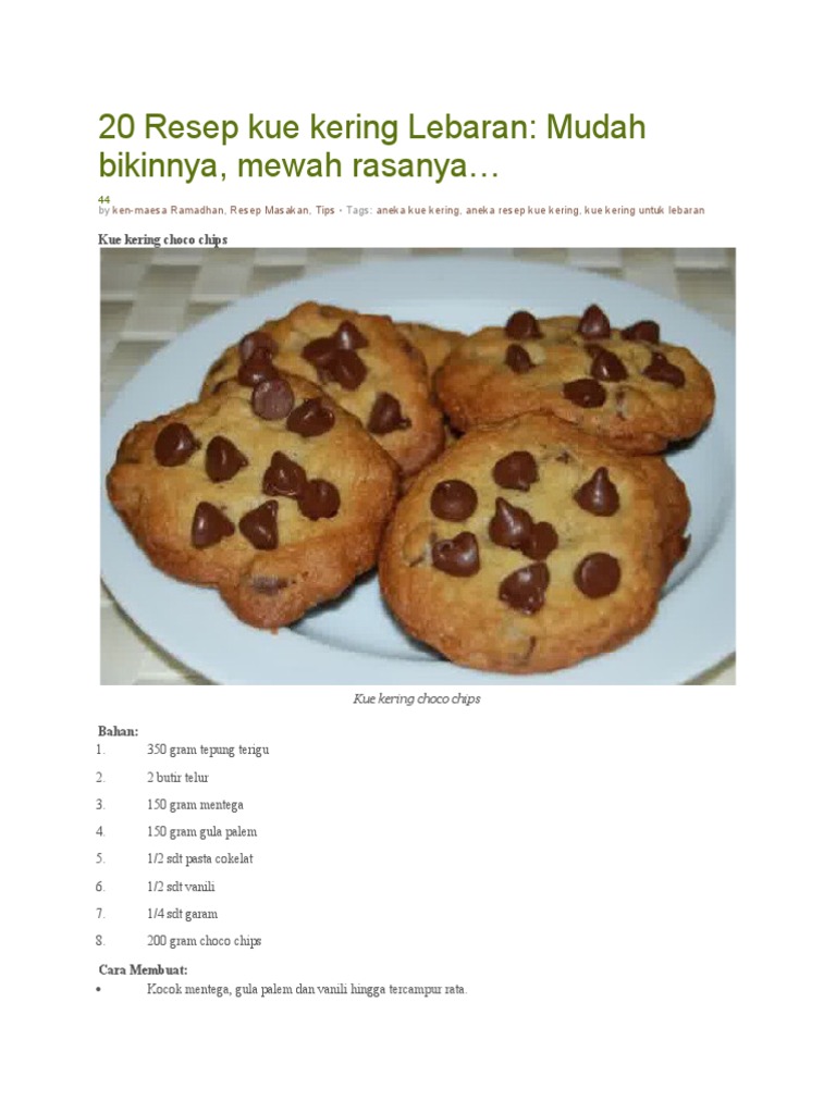 Choco Chip | PDF
