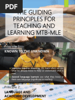 MTB MLE Curriculum and Different Approaches To Teaching MTB MLE | PDF | Second Language ...