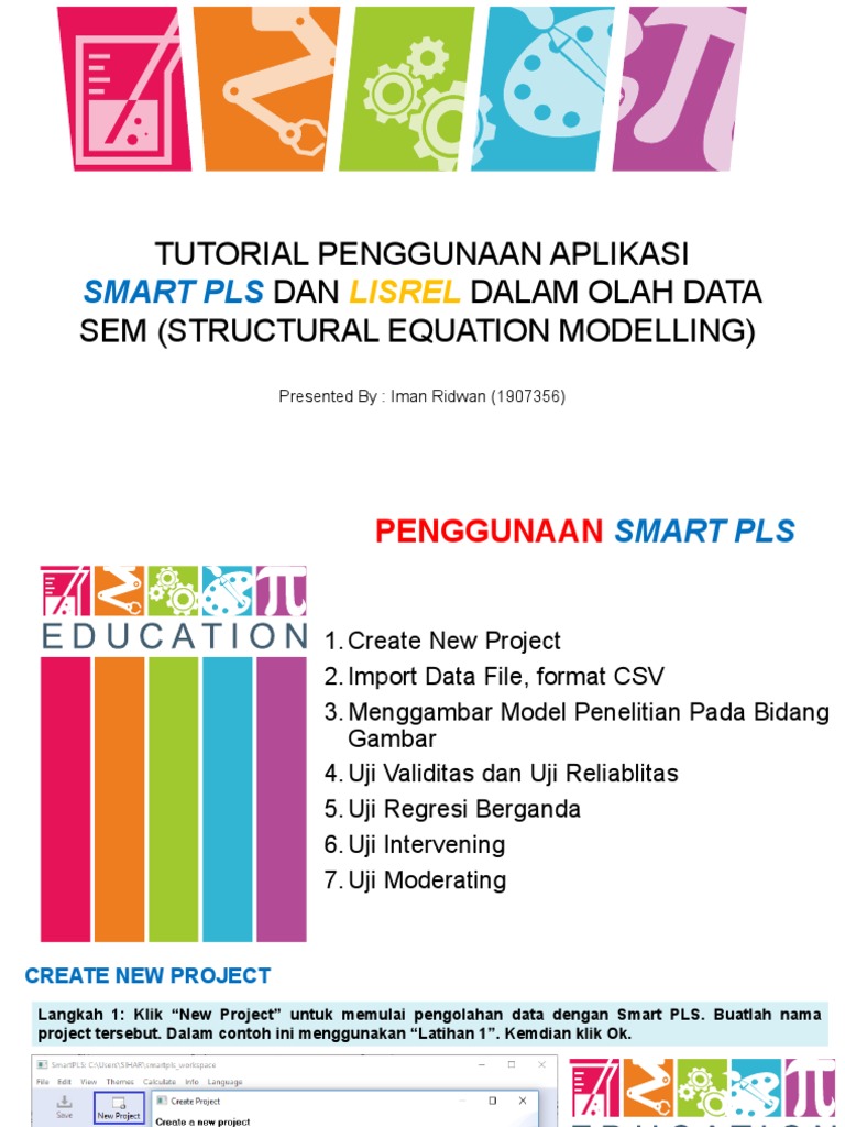 Statistika Tutorial Smart Pls & Lisrel Fix | PDF