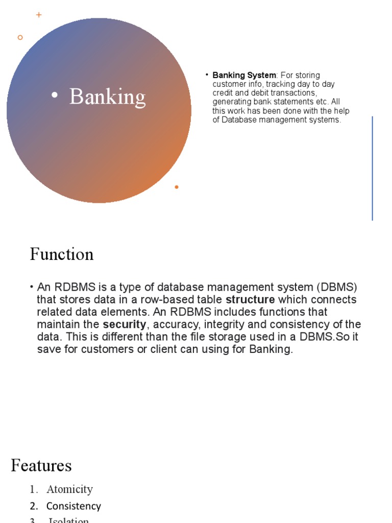 Banking | PDF | Database Transaction | Databases