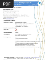 FDS - QUIMATIC - 1 - Fluido de Corte | PDF | Incêndios | Queimadura