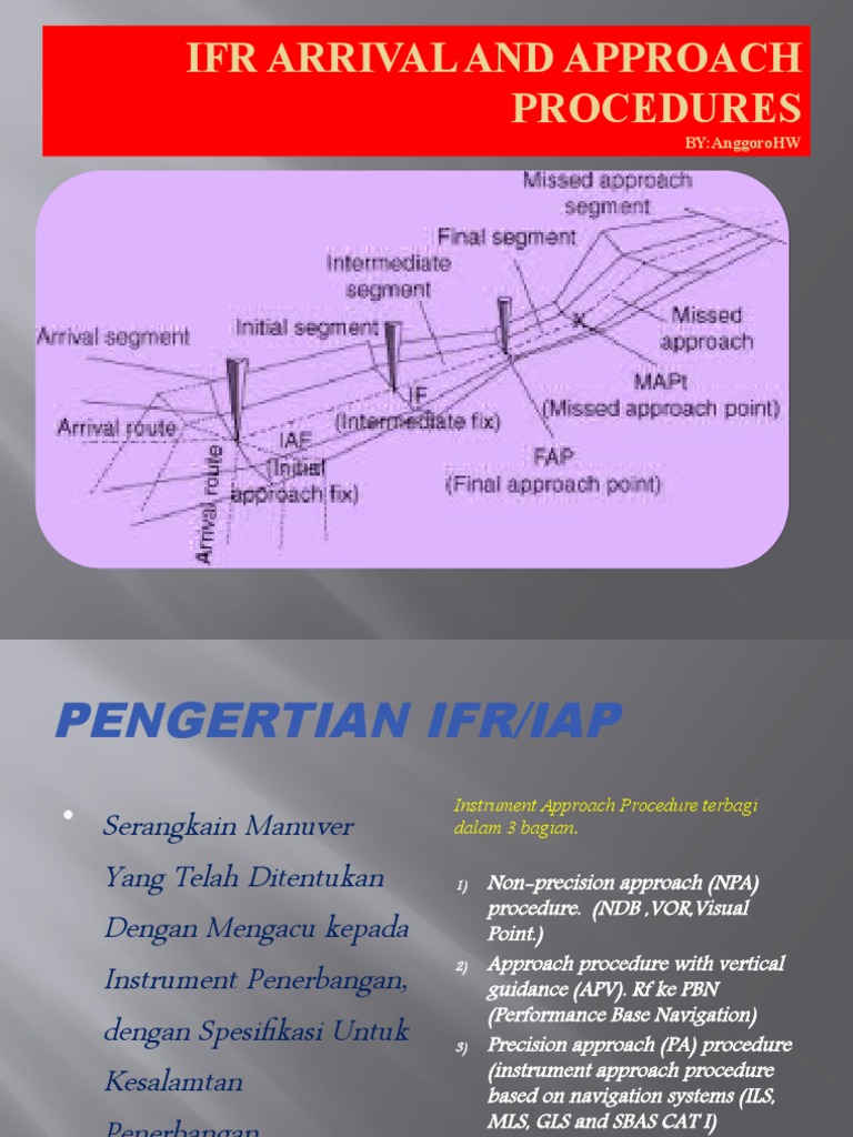 Ifr Arrival and Approach Procedures | PDF | Measuring Instrument | Aircraft