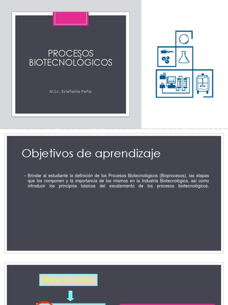 Procesos Biotecnológicos | PDF | Biotecnología | Química