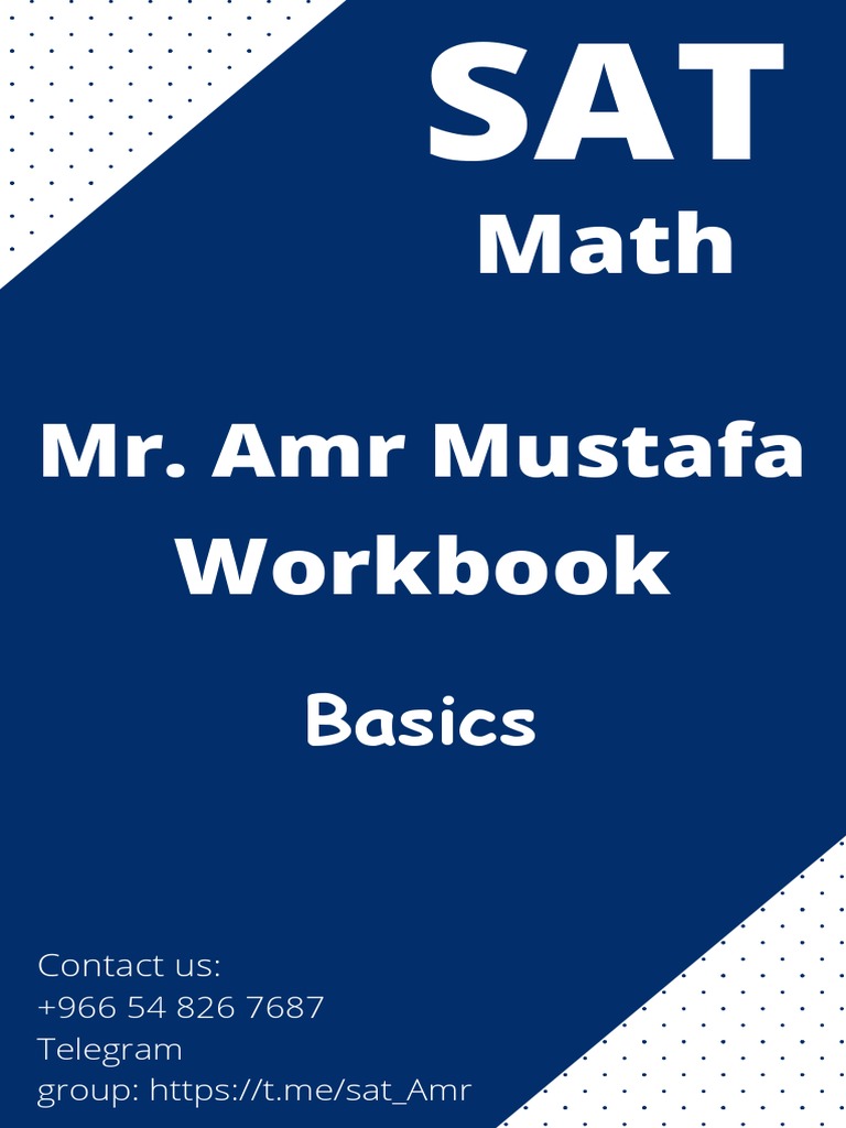 MR Amr Mostafa Sat Math Notes | Download Free PDF | Slope ...
