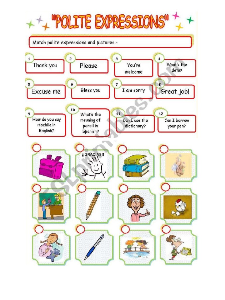 Polite Expressions | PDF