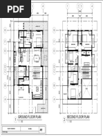 Proposed Ground Floor Plan Design | PDF | Wall | Building Engineering
