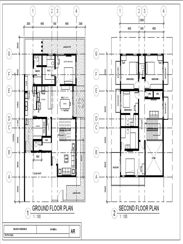 Floor Plans Sample Scheme | PDF | Culture Of Queensland | Interior Design
