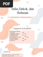 Ektrasi Infudasi Dan Dekokta | PDF | Memasak, Makanan, & Anggur | Sains ...