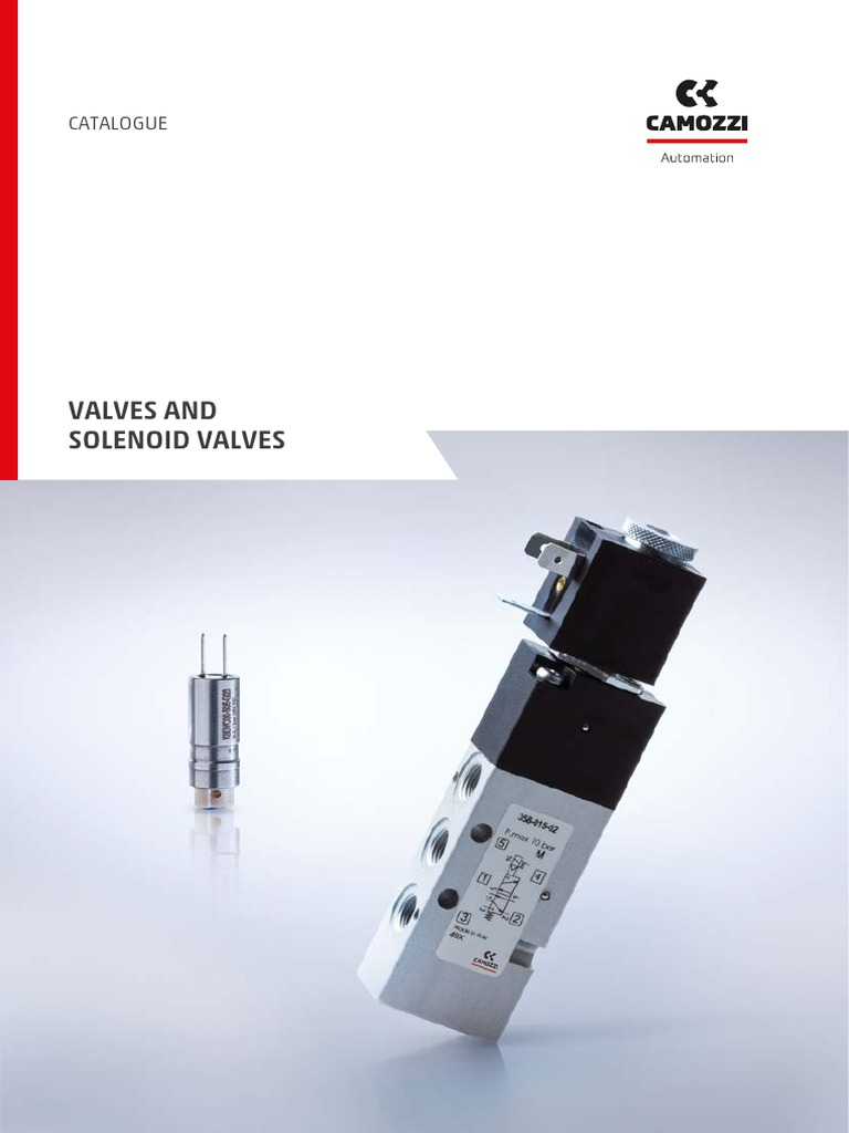 CA-Valves and Solenoid Valves ENG 2019 LowRes | PDF | Valve | Automation