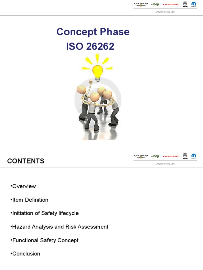 ISO 26262 Concept Phase Overview | PDF | Life Cycle Assessment | Risk