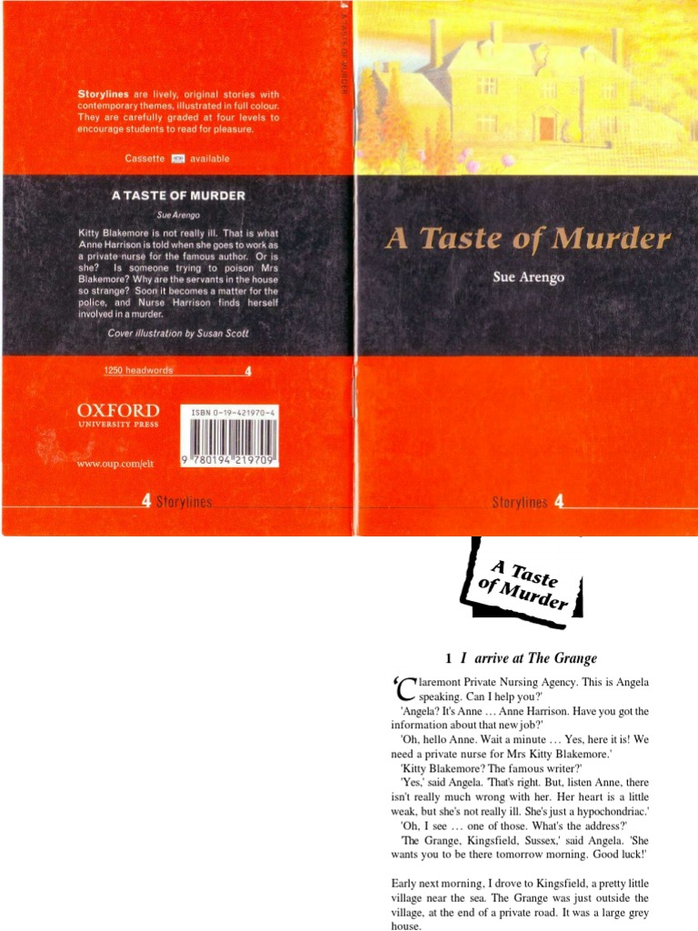 A Taste of Murder-New | PDF