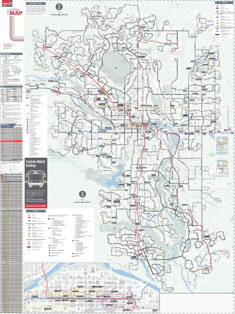Calgary Transit - 2019 - 2020 MAP | PDF | Business